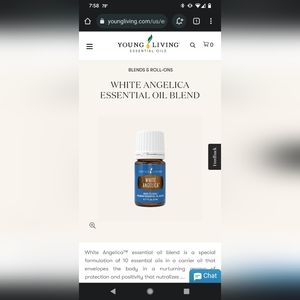 Young Living | Other | Young Living White Angelica Essential Oil 5ml | Poshmark